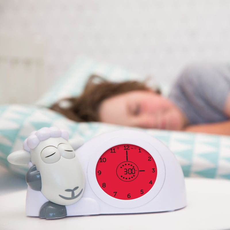 ZAZU SLEEP TRAINER - SAM THE LAMB - GREY – Blossoming Bump Boutique